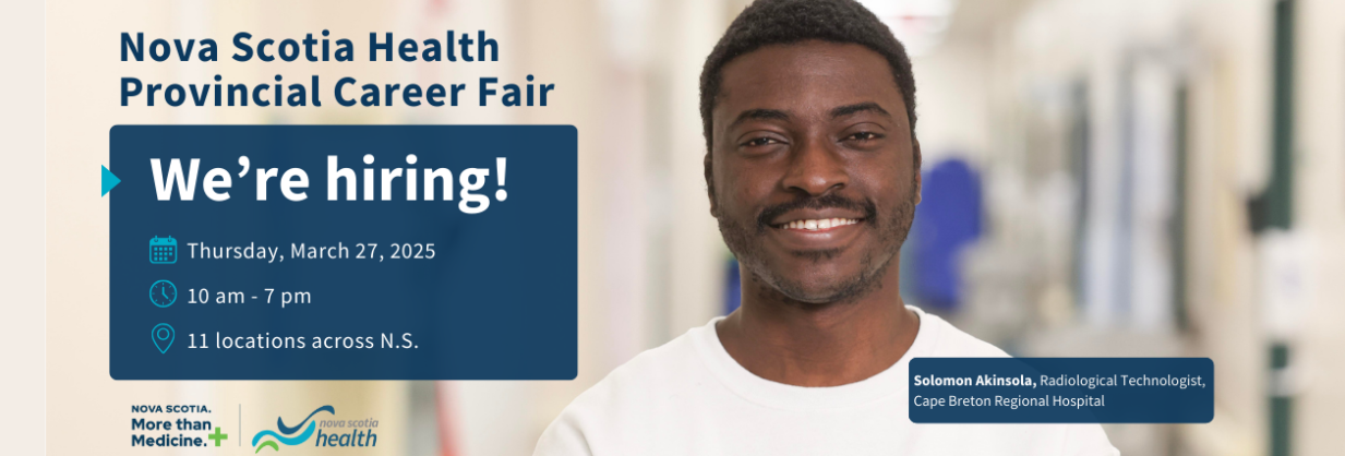 Nova Scotia Health Provincial Career Fair - Nova Scotia Health Career ...